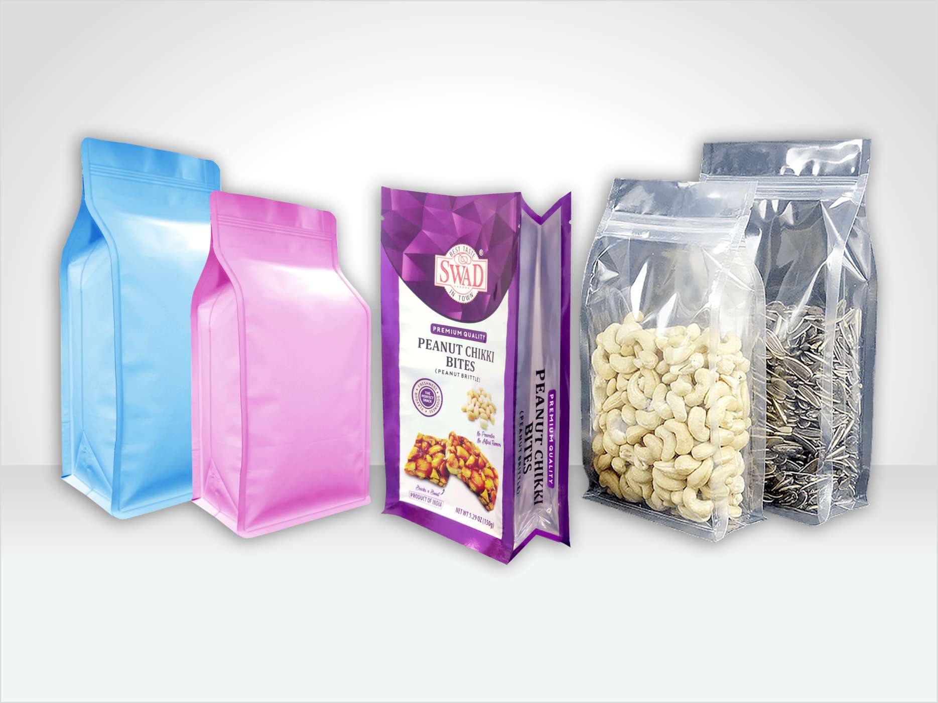 Manufacturers of laminated flexible pouches & rolls - CONTRACT ...